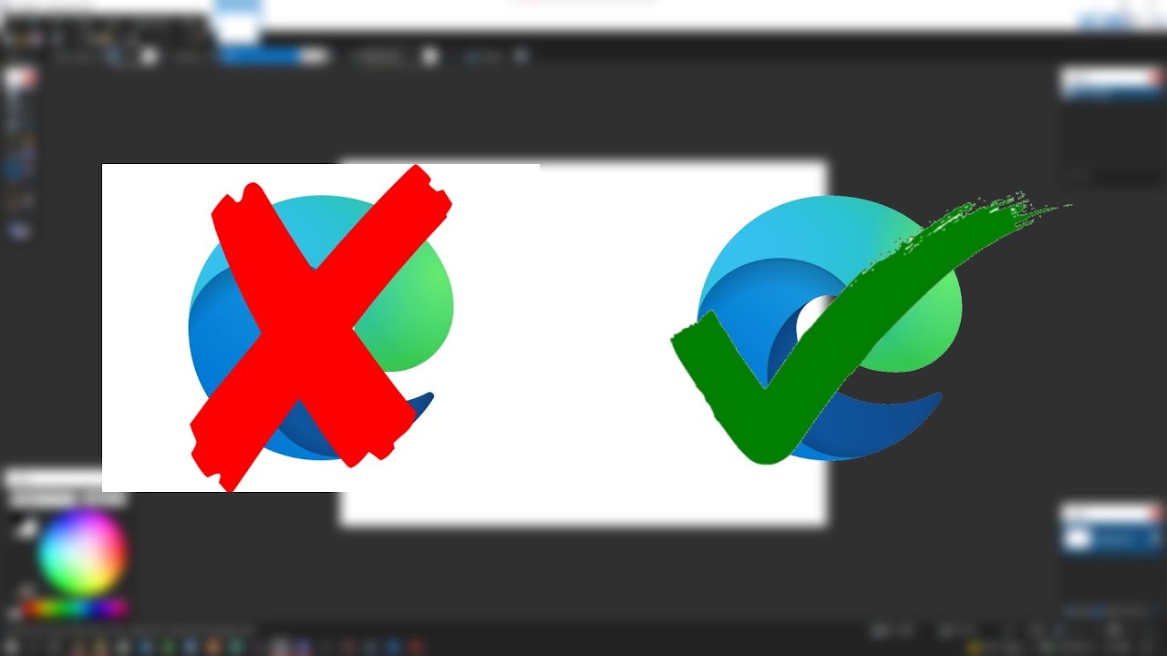 How To Make An Icon Transparent (Quick & Easy Method!) - YouTube