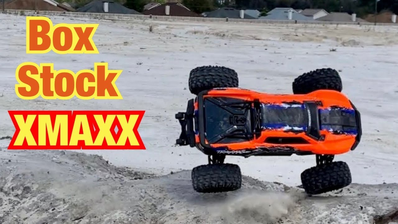 I got a Box Stock Xmaxx and took it for a drive - YouTube