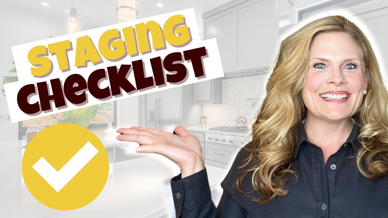 Home Staging Tips! Check Out This Checklist! - YouTube