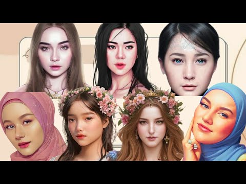 Ketika foto artis di edit menjadi avatar