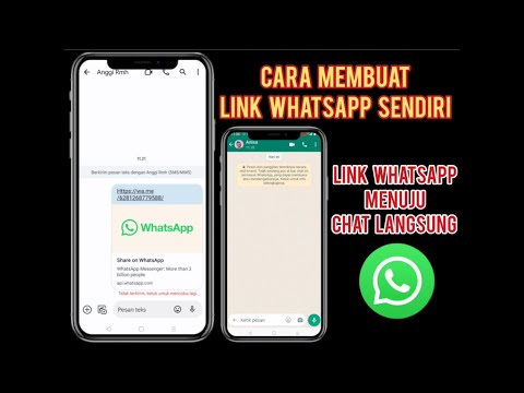 Cara Membuat Link Wa Sendiri / Link WhatsApp Menuju Chat Langsung