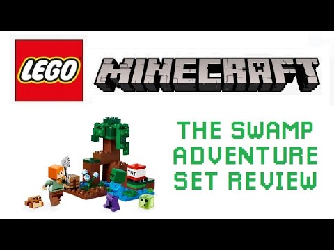 Lego Minecraft The Swamp Adventure Set Review 21240 - YouTube