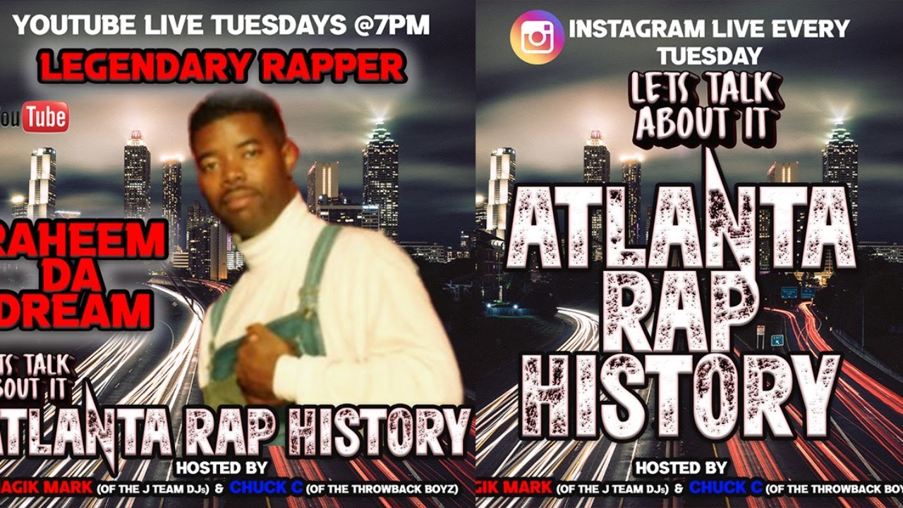 RAHEEM THE DREAM ATLANTA RAP HISTORY INTERVIEW Talks making Millions in ...