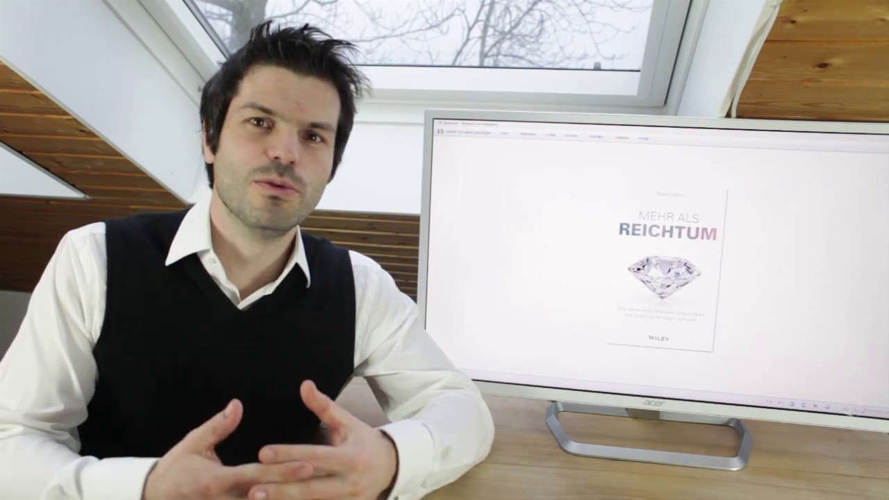 Buch-Ankündigung: Mehr als Reichtum von Robert Velten - YouTube