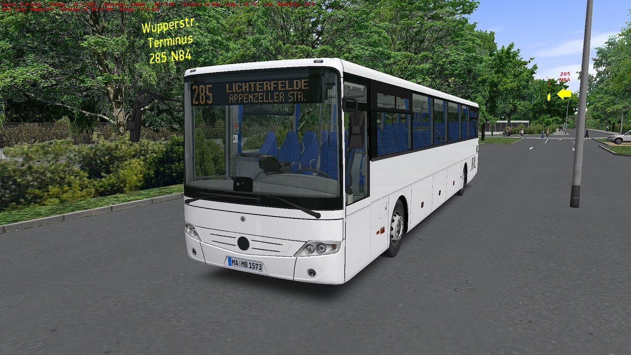 Omsi 2 - Berlin X10 - Line 285 - Mercedes Benz Intouro Euro 6 L Manual ...