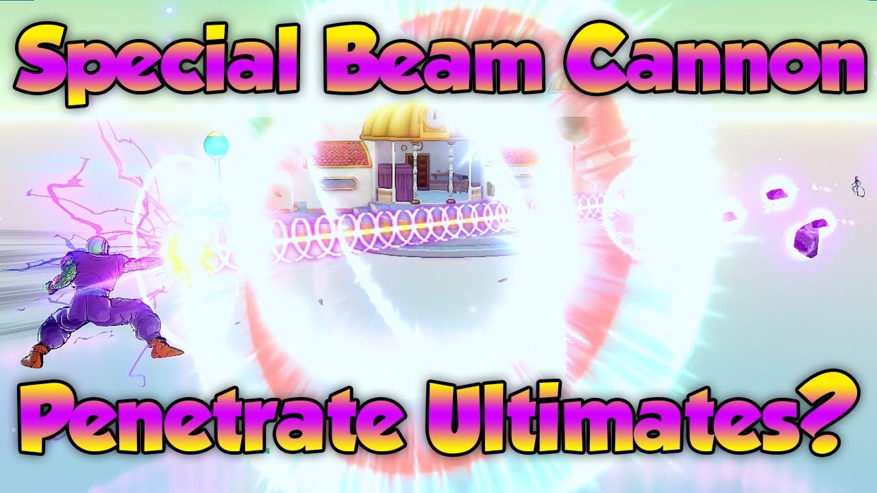 Special Beam Cannon Vs Kamehameha