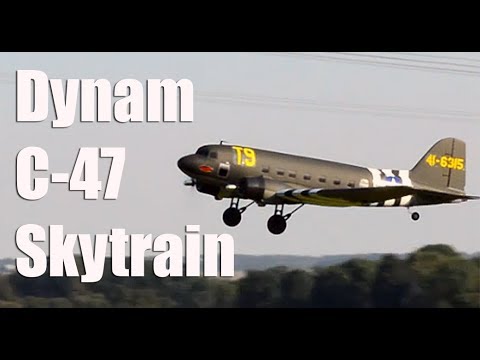 Dynam C-47 Skytrain and Eachine E33 Review by Ramy RC - YouTube