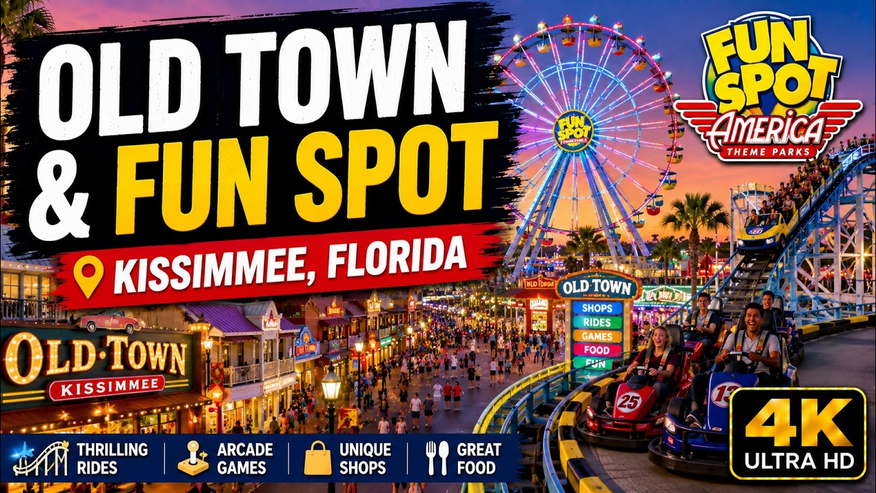 Kissimmee's HIDDEN GEM Old Town & Fun Spot - YouTube