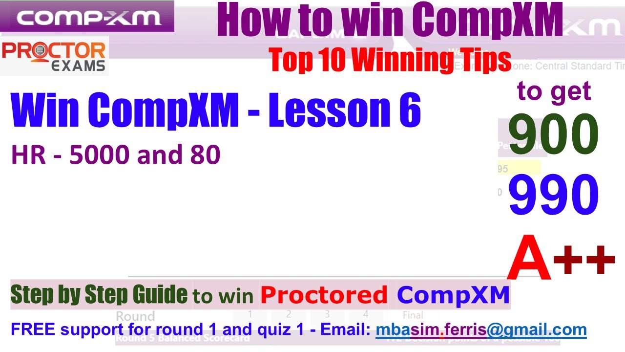 CompXM Lesson 6 [top result 999] COMP XM 2025 GuideCompXM 2025 tips ...
