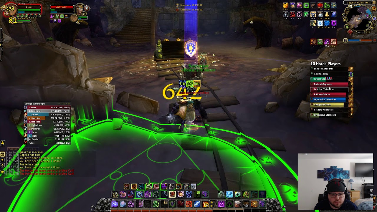 Ghoul army - Unholy dk pvp 8.1 - YouTube