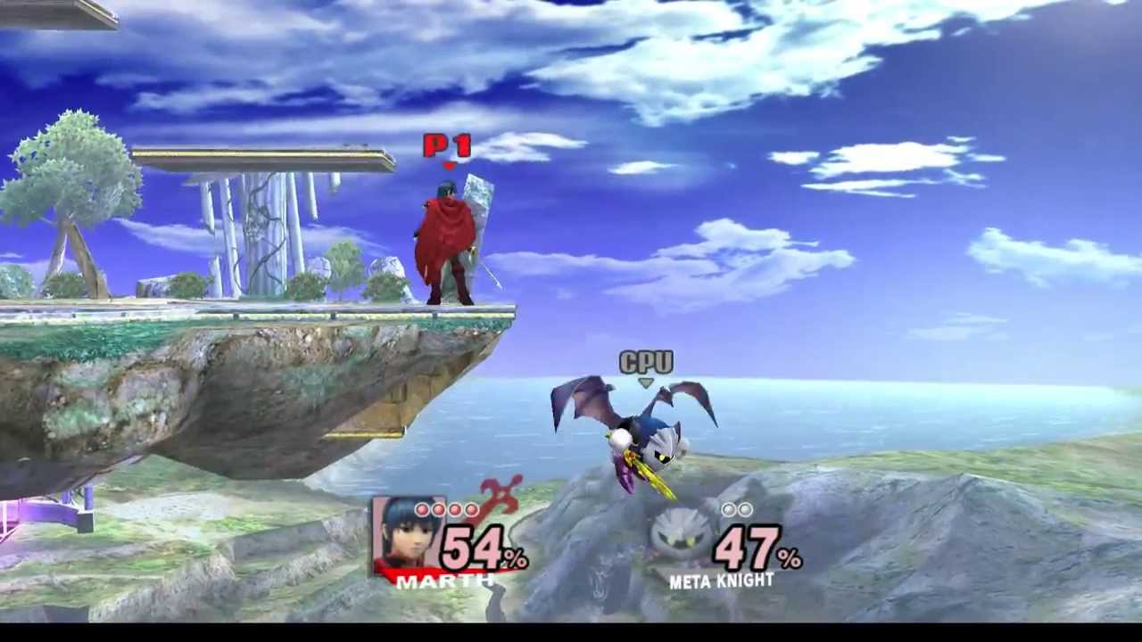 SSBB - Battle 262 - Marth vs. Meta Knight - YouTube