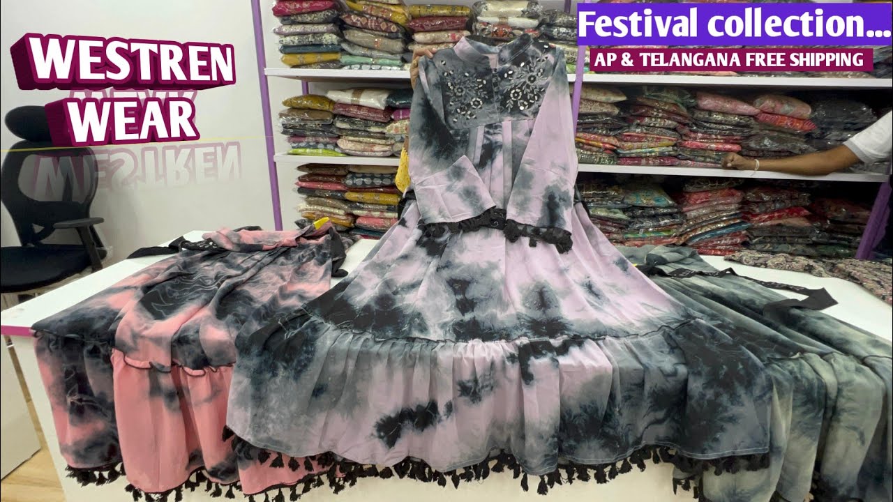 Most trending western wear short frocks western wear dresses shopping ...