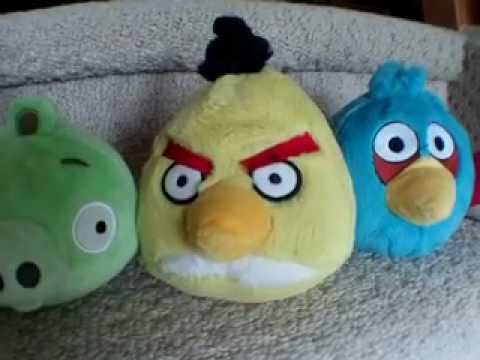 Angry Birds Stuffies Review - YouTube