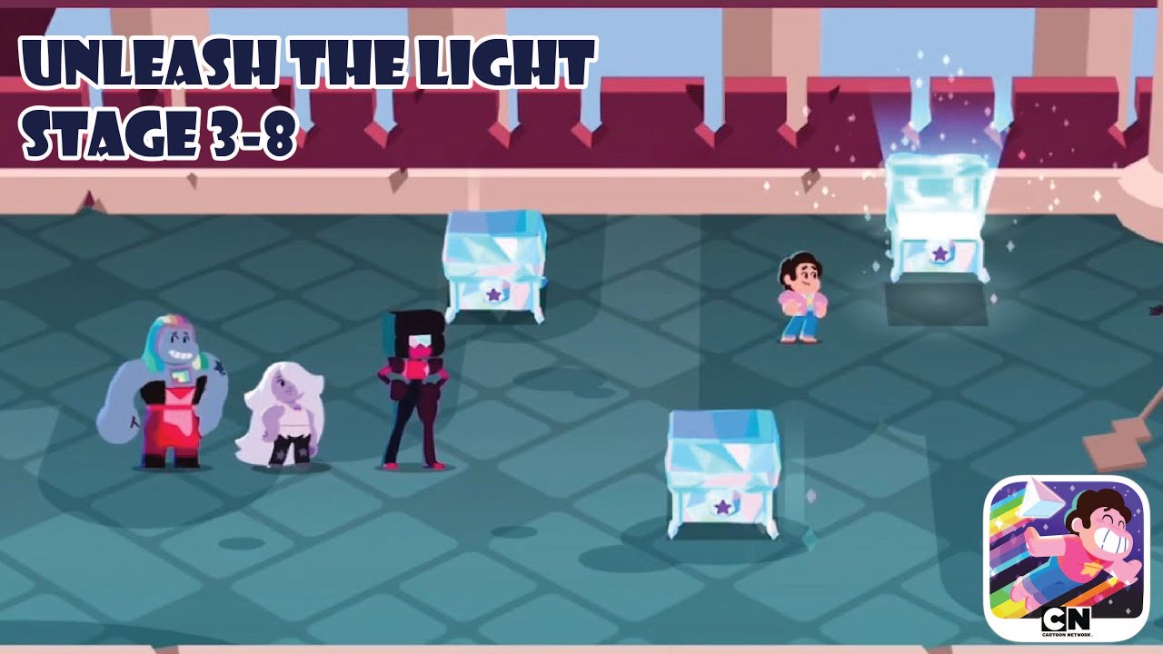 Unleash the Light, Steven Universe game, Stage 3-8, iOS game, Apple ...