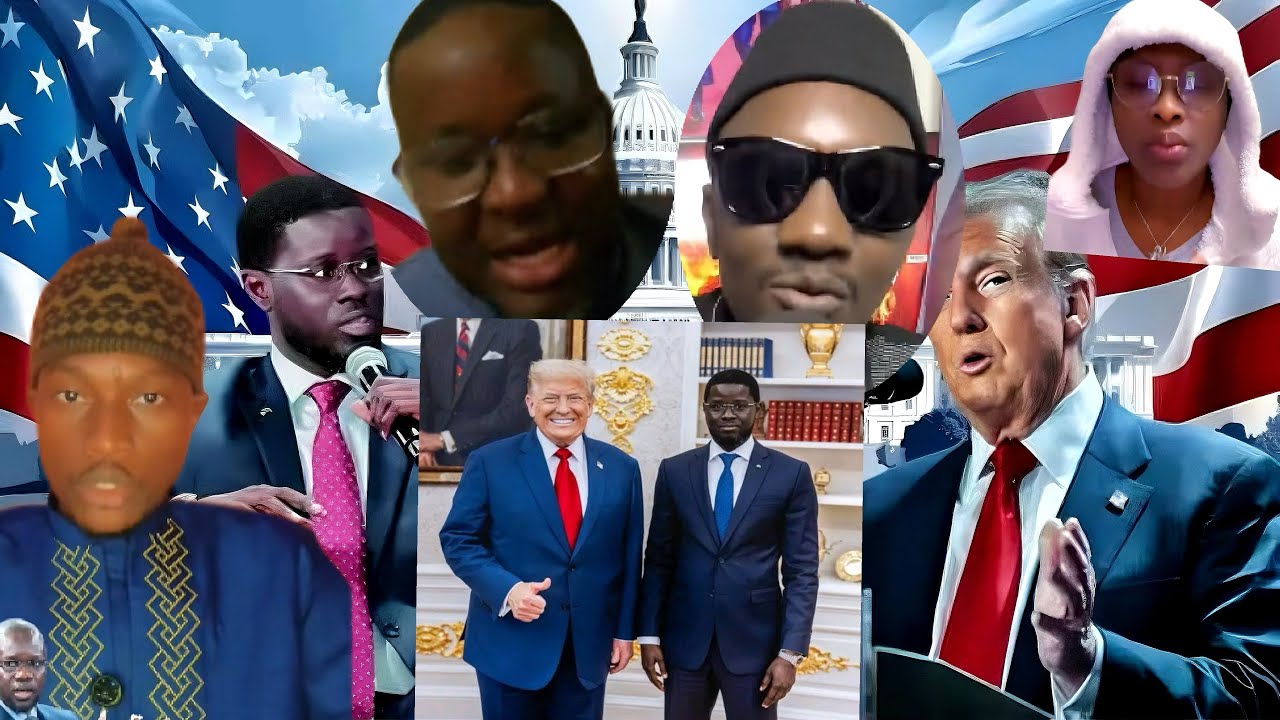 🔥 Diomaye face à Trump : Réaction CHOC des Patriotes - YouTube