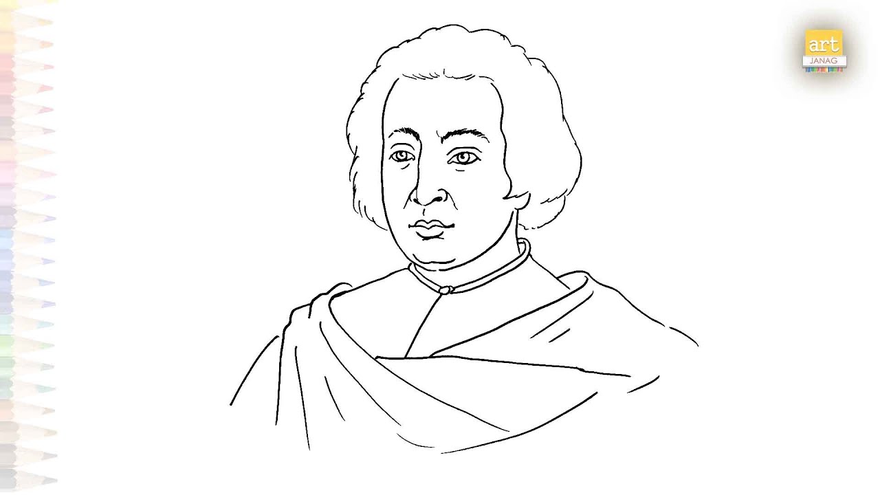 Christopher Columbus portrait drawings | Art sketches| How to draw ...