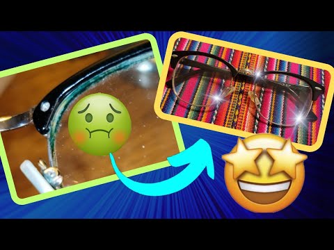 I Restored My Crusty 7 Year-old Glasses! - YouTube