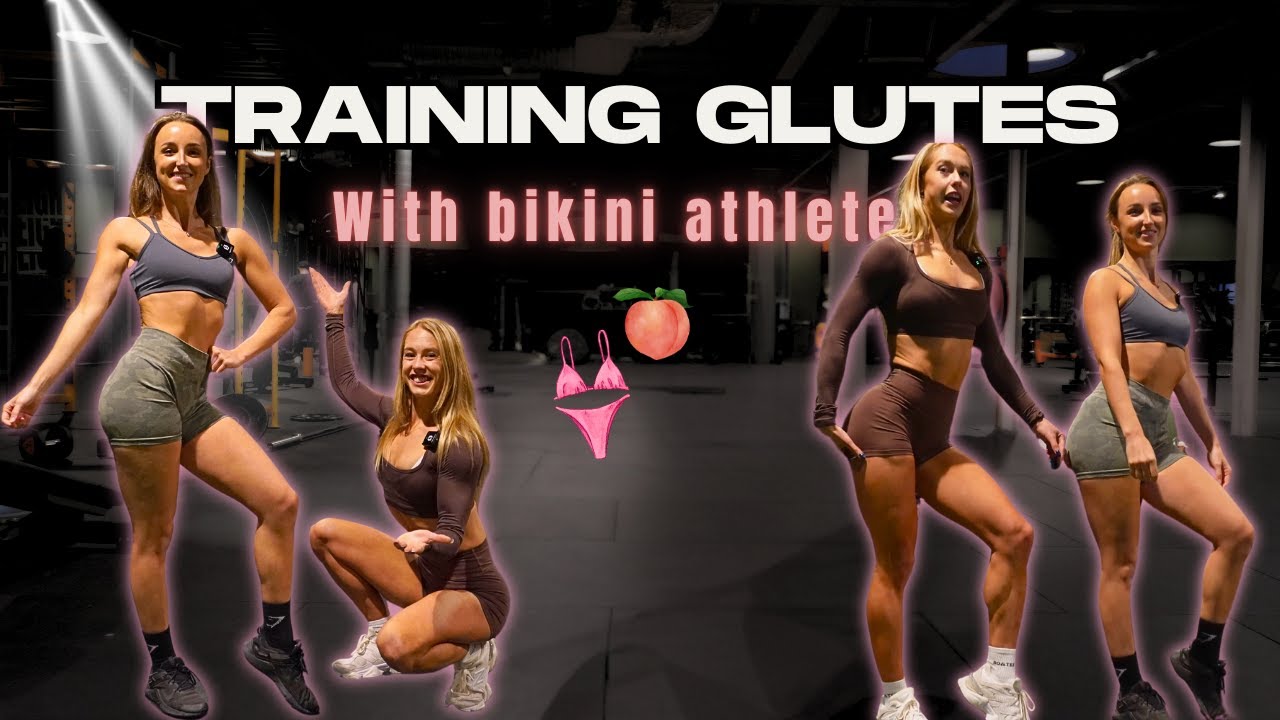 Bikini Athlete Takes Me Through Her INSANE Glute Workout, can I keep up? - YouTube