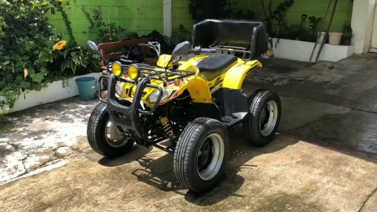 Atv 180 italika modificada - YouTube