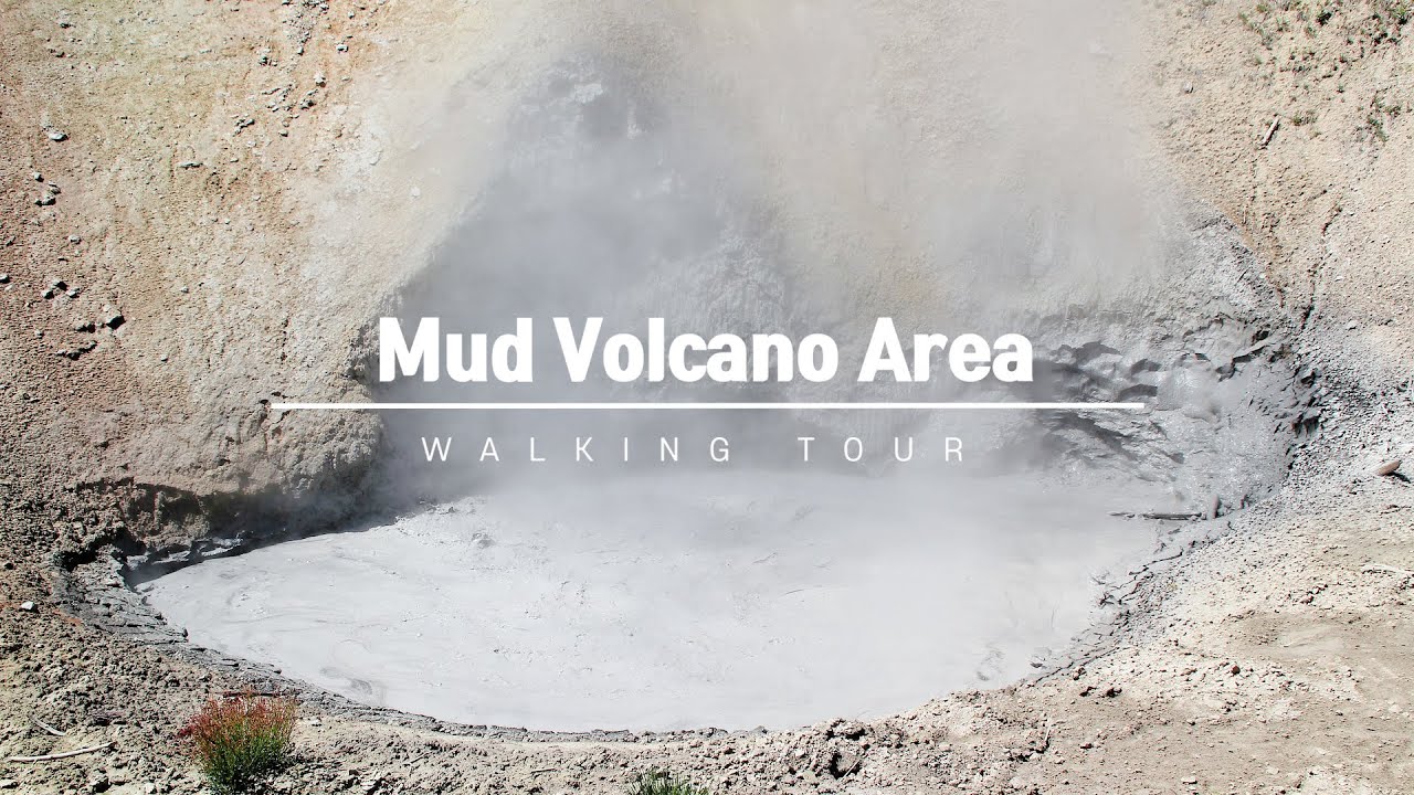 옐로우스톤 국립공원 | 머드볼케이노🌋🏞️, Mud Volcano Area | Yellowstone National Park ...