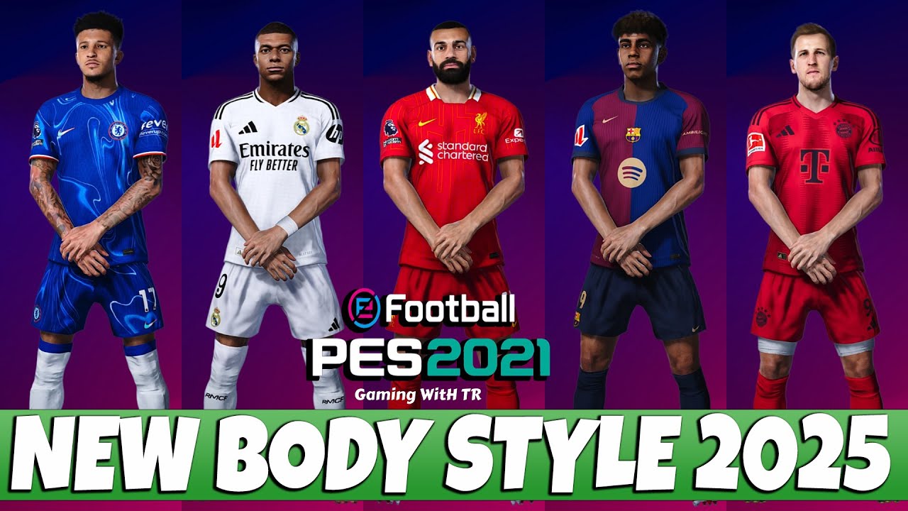 PES 2021 NEW BODY STYLE UPDATE 2025 - YouTube