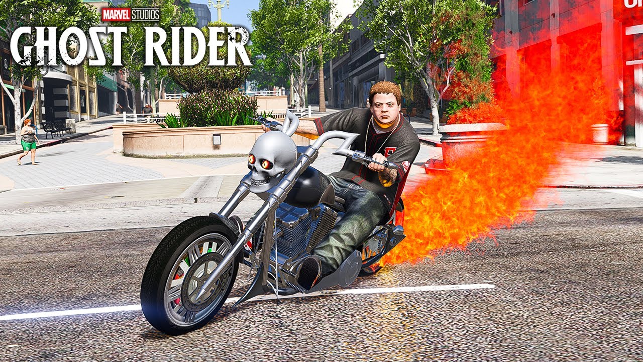 Ghost Rider Bike Gta 5 Mod at Lisa Mccoy blog