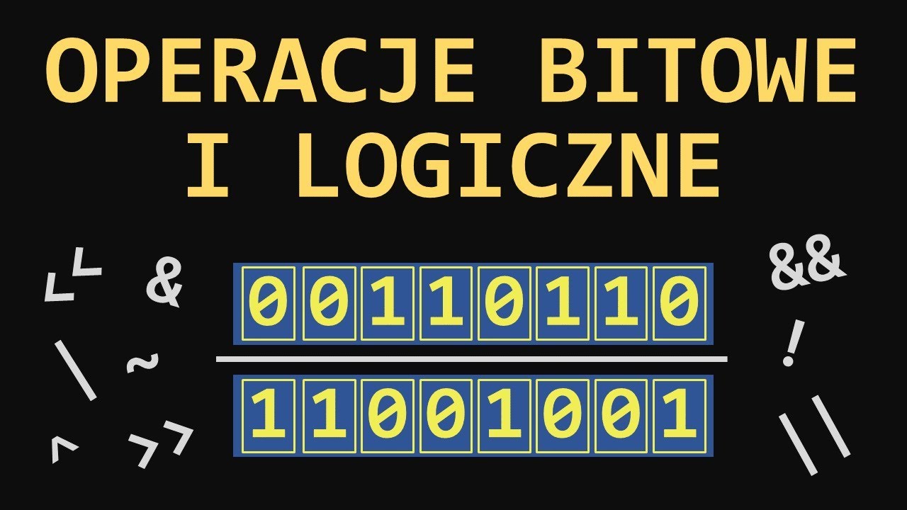 [25] (C#) Operacje bitowe i logiczne - YouTube