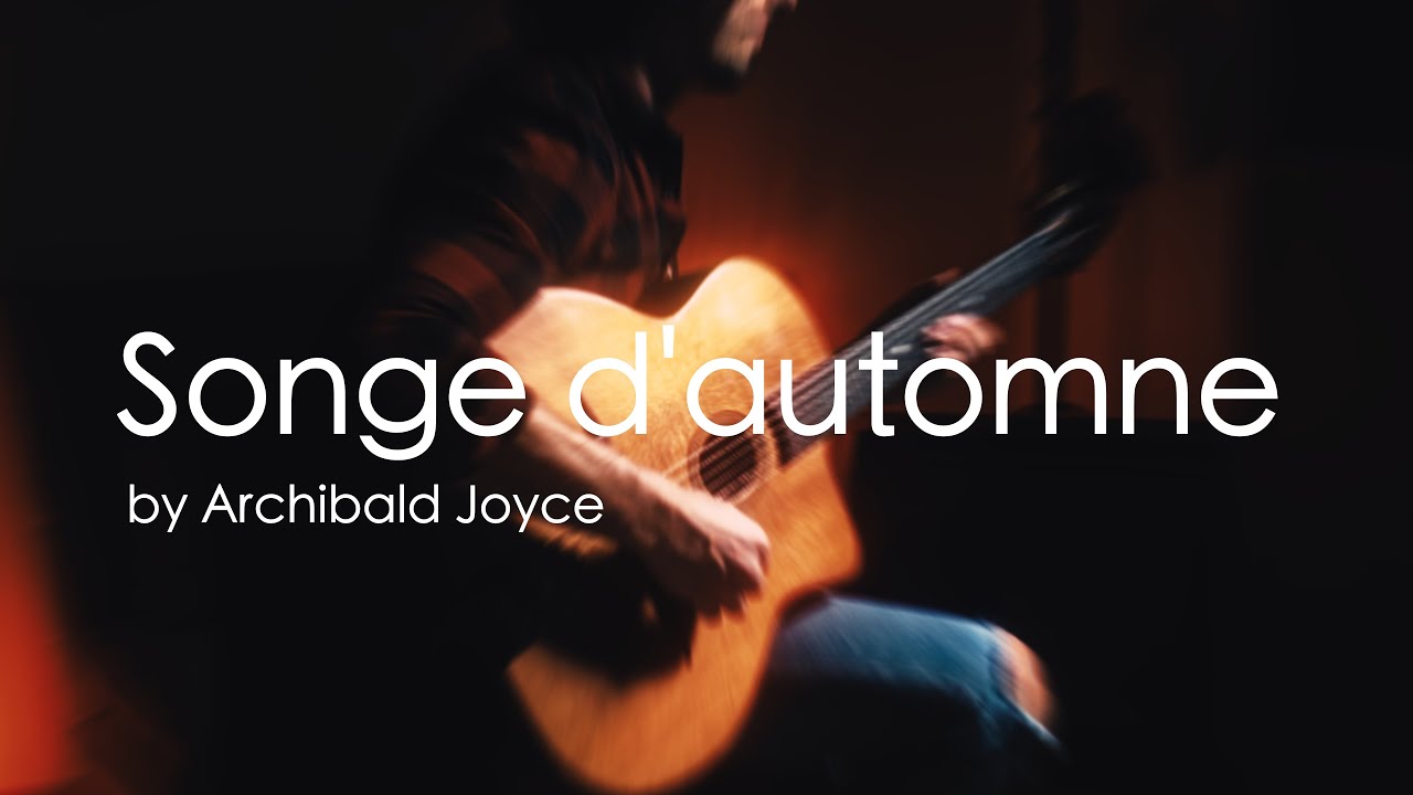 Songe d'automne (Archibald Joyce) Gypsy Jazz Style Guitar - YouTube