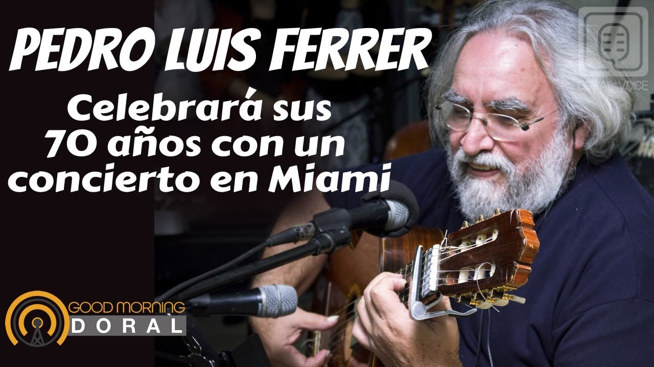 Nos visita el cantautor Pedro Luis Ferrer y nos cuenta anécdotas que paso a lo largo de su ...