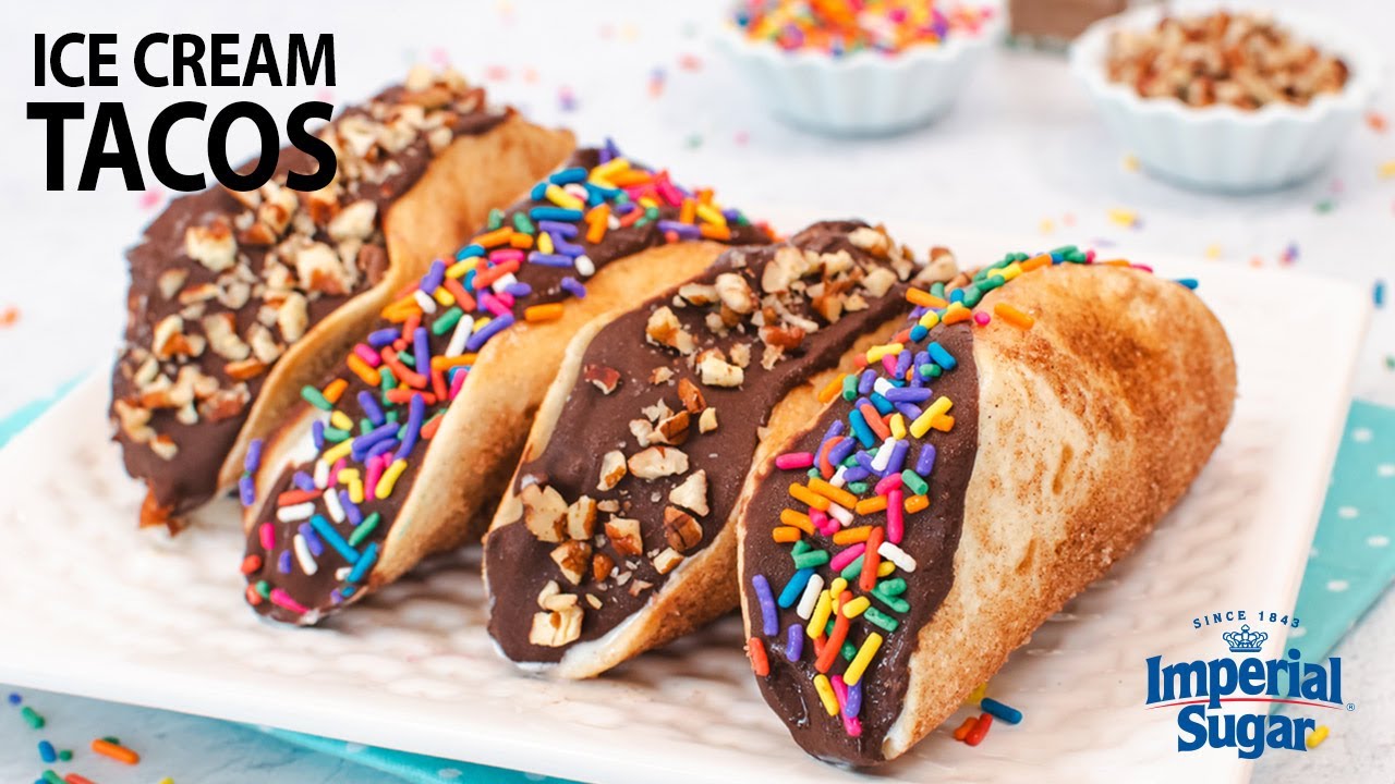 Ice Cream Tacos Imperial Rectangle - YouTube
