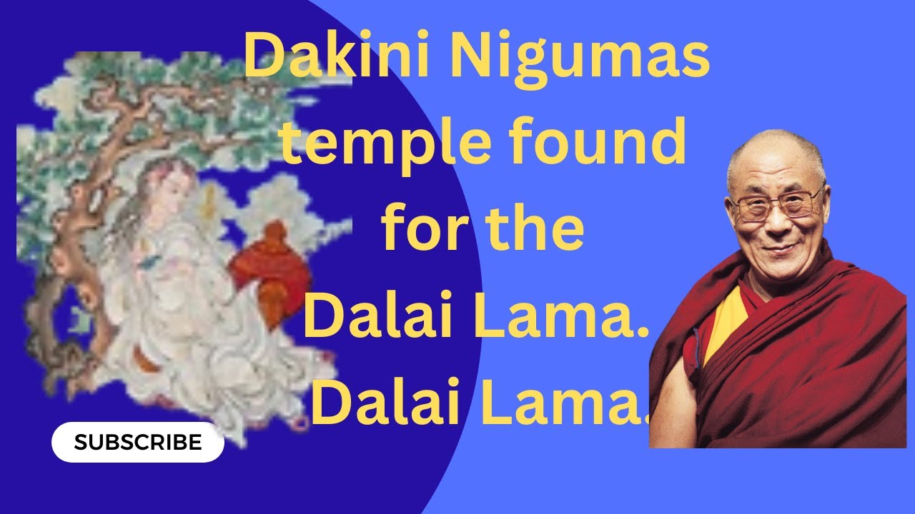 Dakini Nigumas temple found for the Dalai Lama. #dakini #niguma # ...
