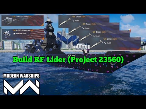 Build RF Lider (Project 23560) dan juga Game Play Buildnya (Modren ...