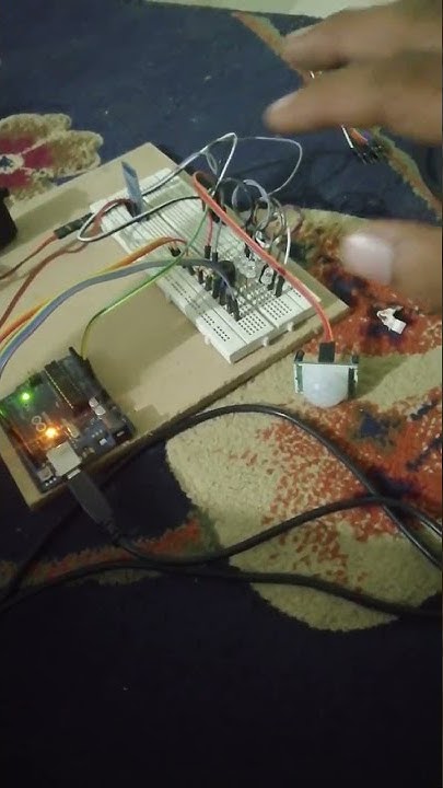 Arduino based PIR motion sensor - YouTube