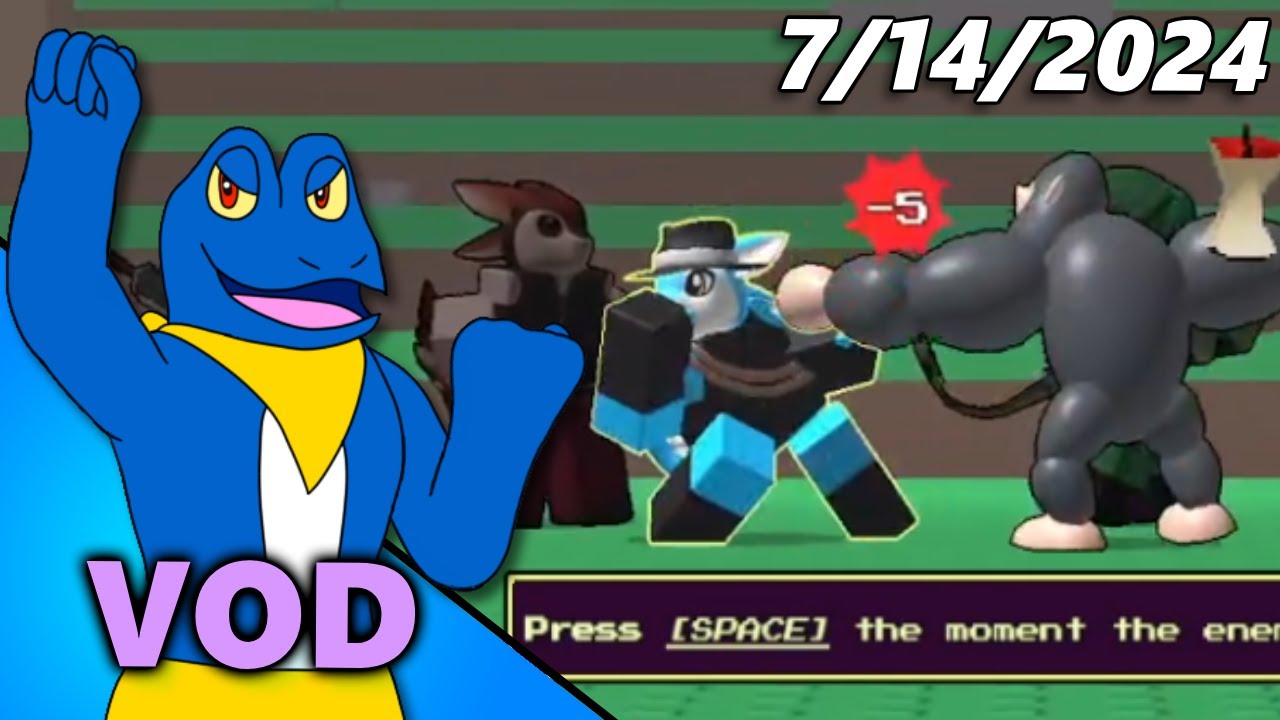 Roblox Block Tales (Chapter 2) // Croak Man VOD - YouTube