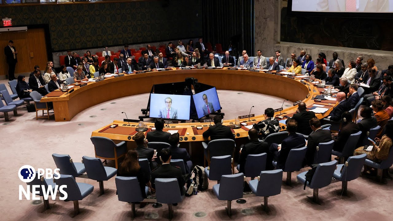 WATCH LIVE: UN Security Council holds emergency meeting after U.S ...