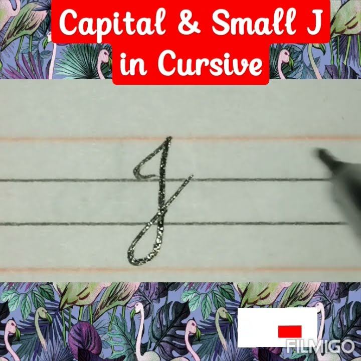 How do you do a capital & small J in cursive? #youtubeshorts2023#viral ...