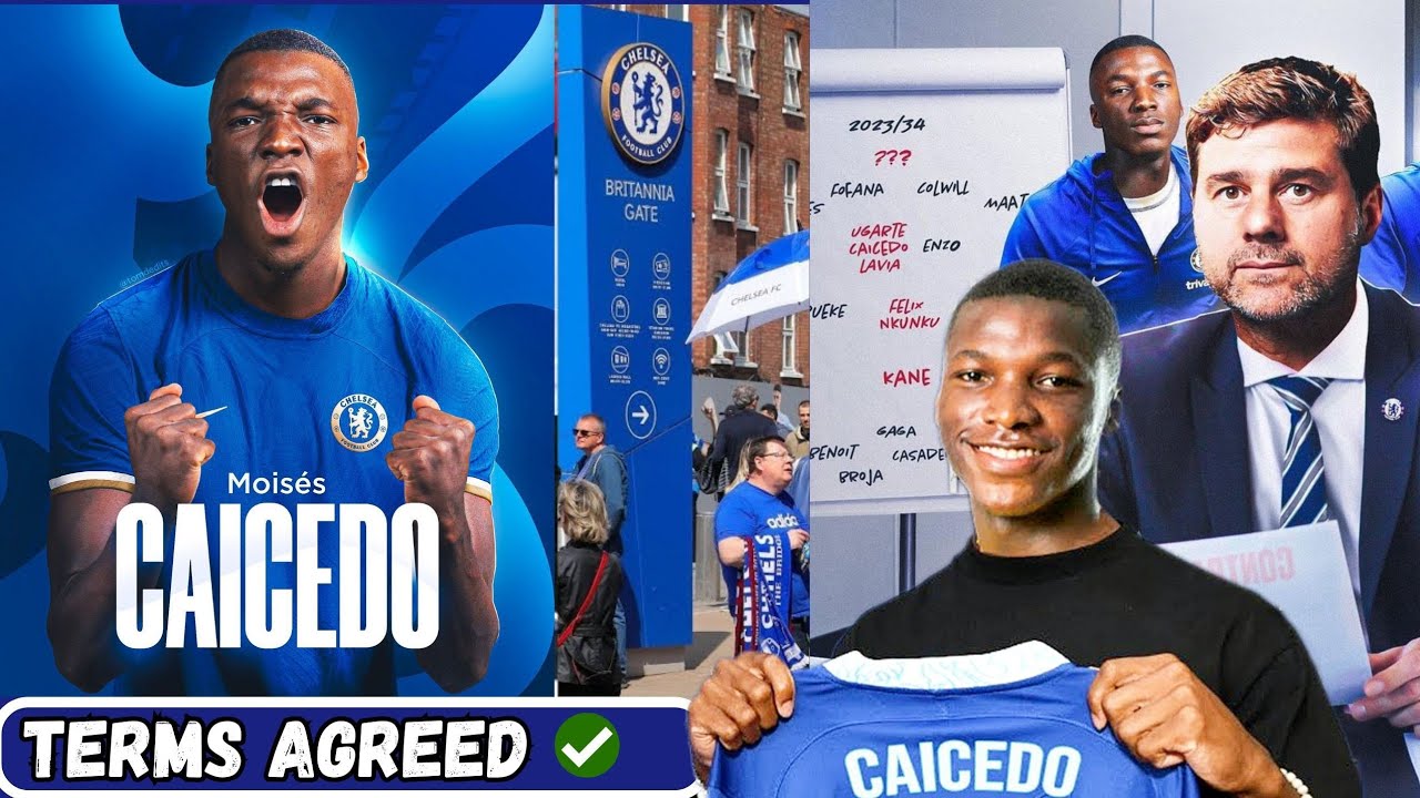 DEAL AGREED☑ Moises Caicedo Agrees To Become Pochettino's First Signing ...