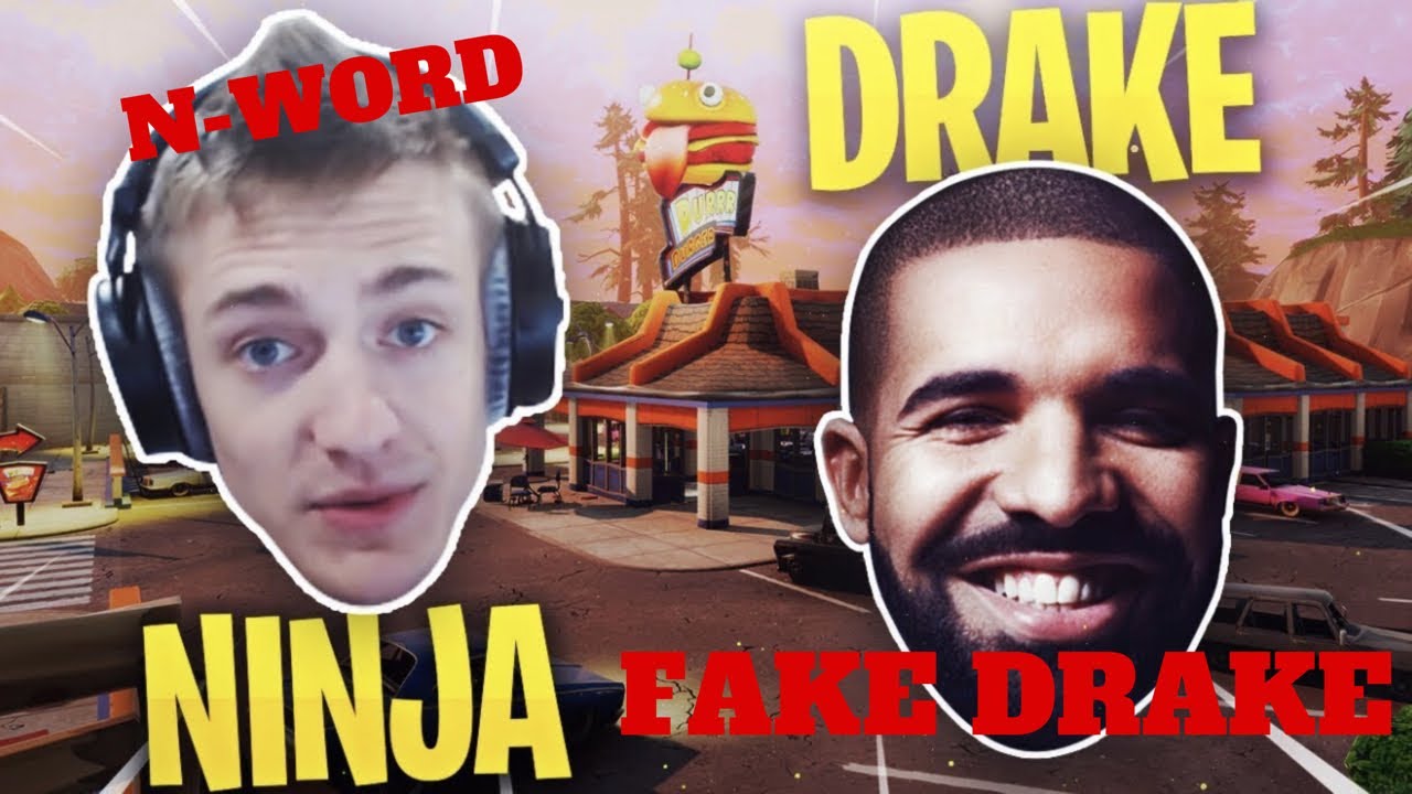 Ninja Trolled by FAKE DRAKE says N-WORD on STREAM!!! | NINJA May be ...
