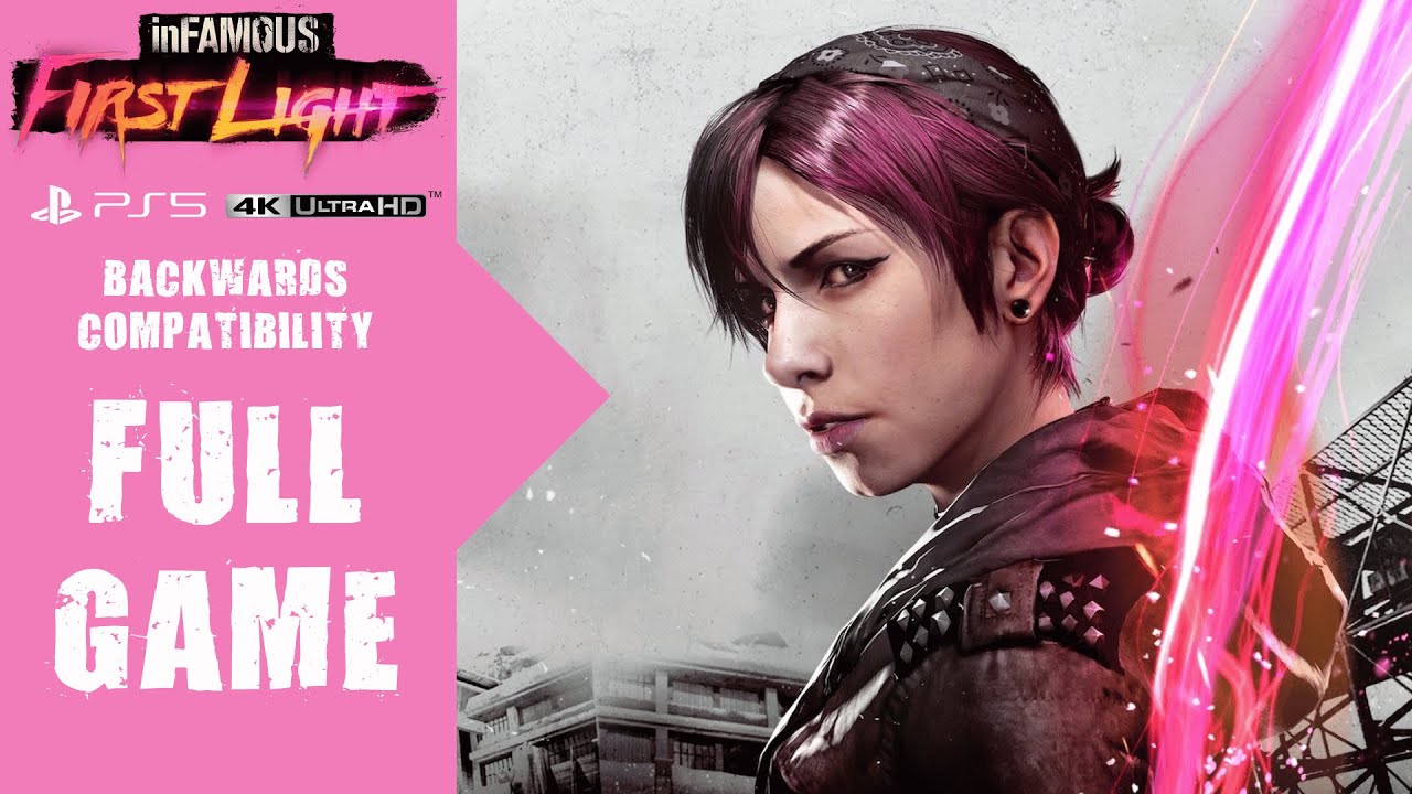 inFAMOUS: FIRST LIGHT (PS5) (4K ULTRA HD) FULL GAME - YouTube