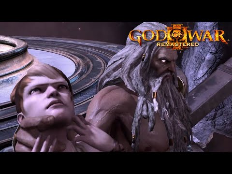 God of War III Remastered - Zeus Captures Pandora 1080p