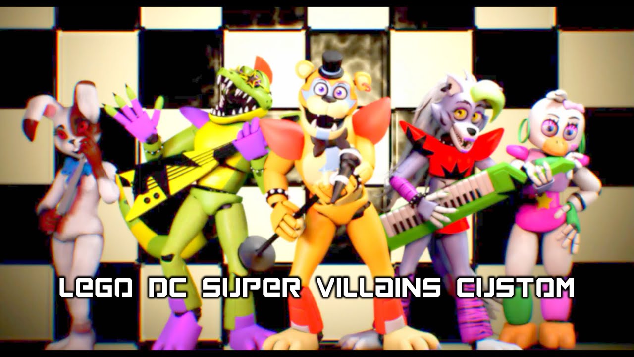 How To Create FNAF Security Breach In LEGO DC SUPER VILLAINS!!! - YouTube