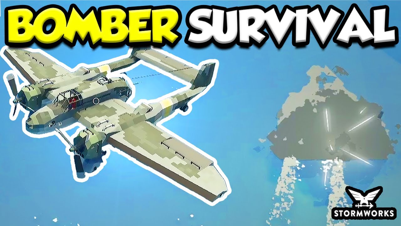 BOMBER VS BARGE! - Stormworks Multiplayer Battles - Stormworks ...