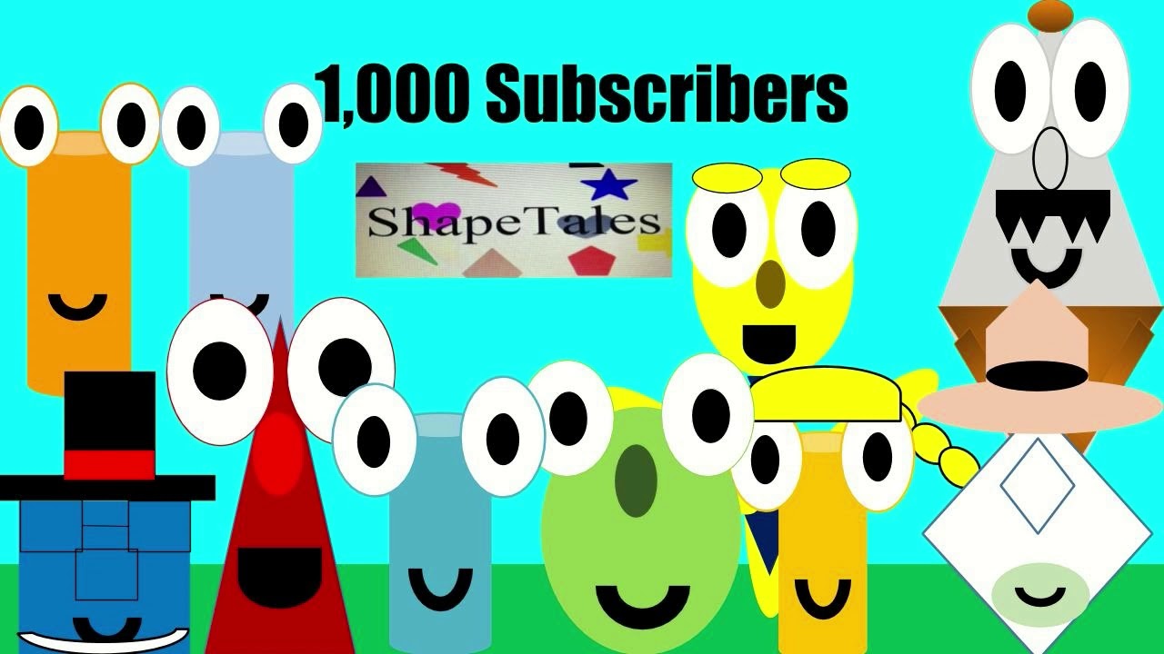 ShapeTales has 1,000 Subscribers!! - YouTube