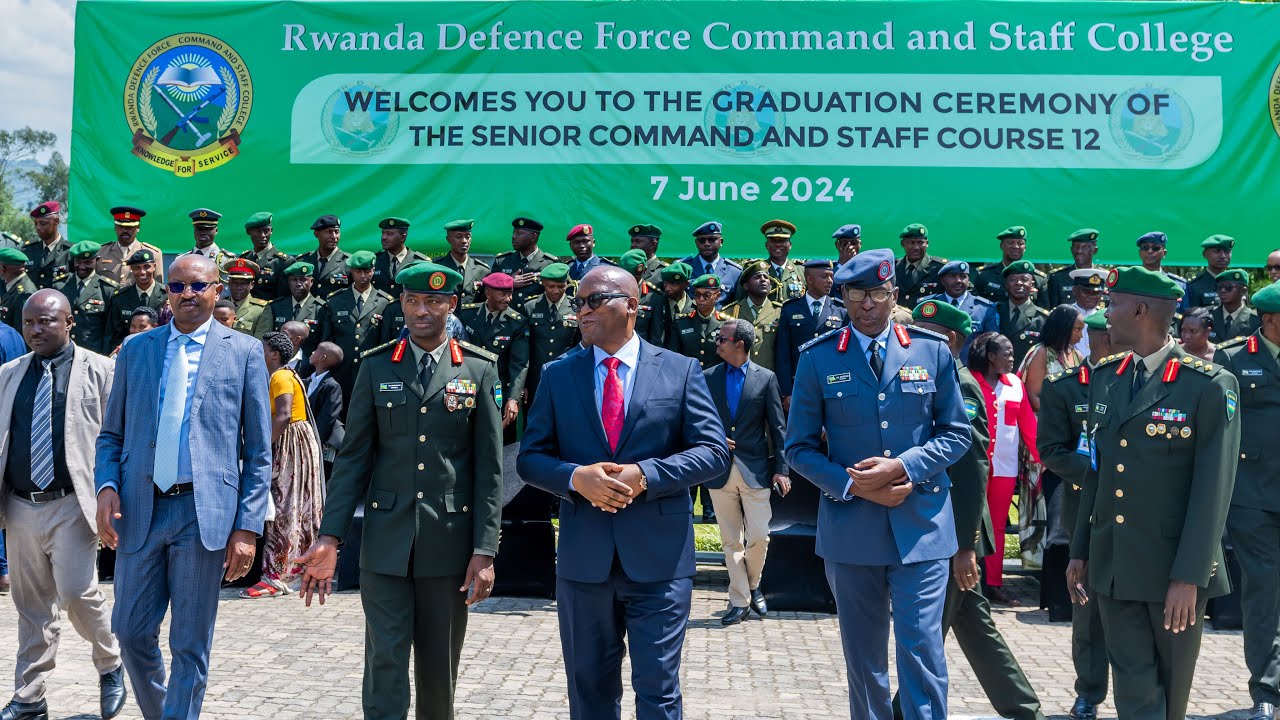 Nyakinama: 12th Intake of Senior Officers from RDF, National Police ...