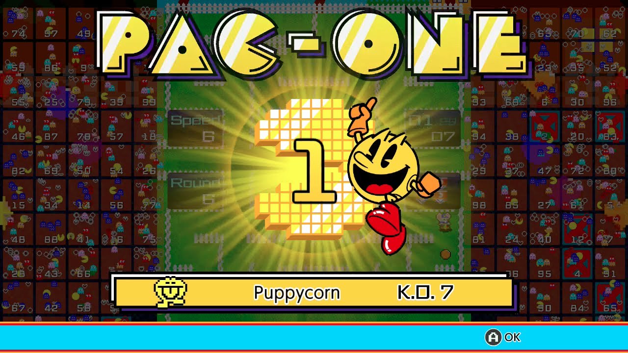 Pac-Man 99 - PAC-ONE (Hopping Mappy) - YouTube