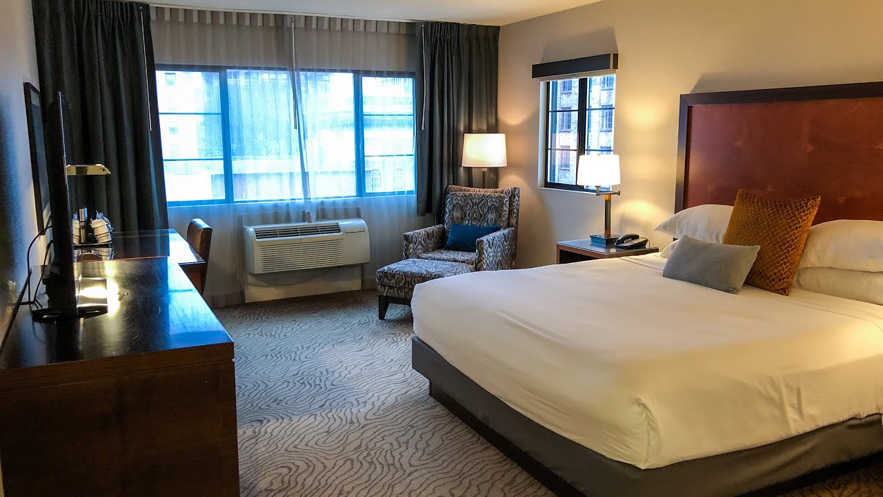 The Paramount Hotel Room Tour - downtown Portland, Oregon - YouTube
