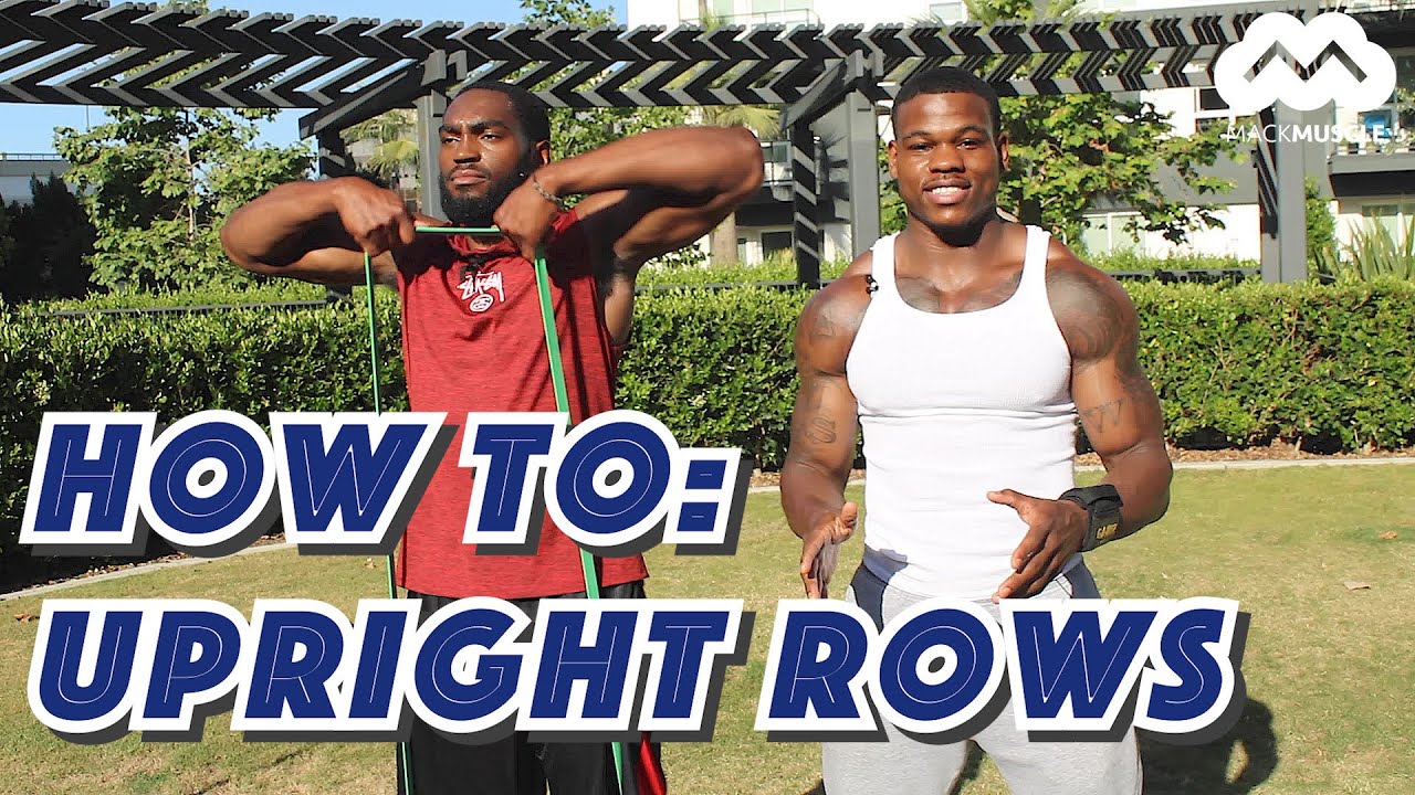 How To Upright Row - YouTube