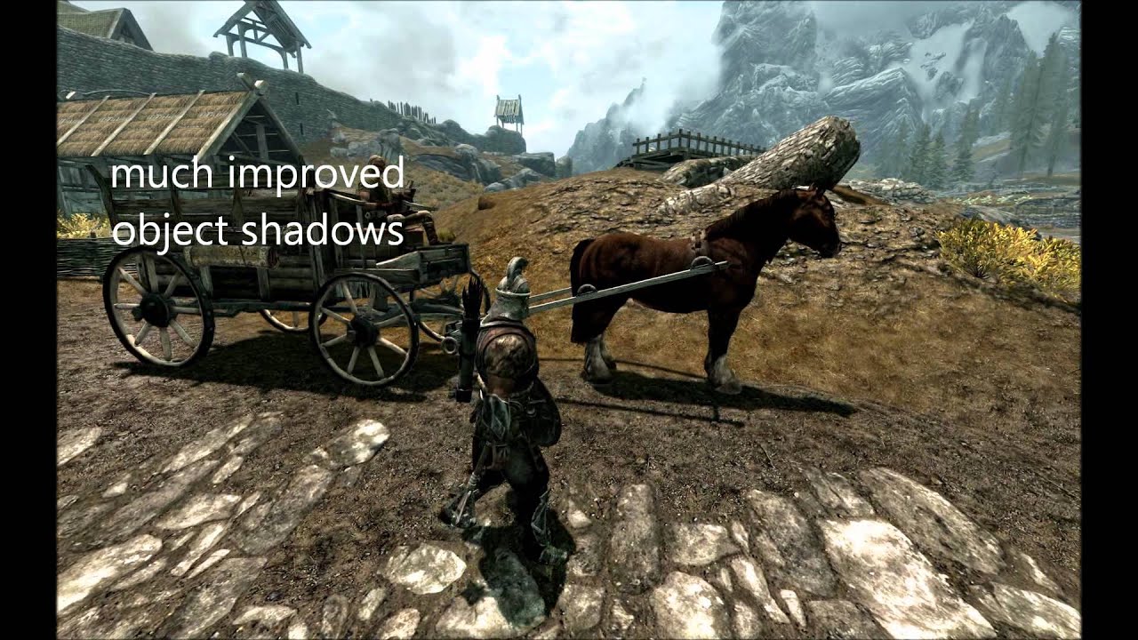 The Elder Scrolls 5: Skyrim - graphic mod (ini-tweaks) maxed out HD ...
