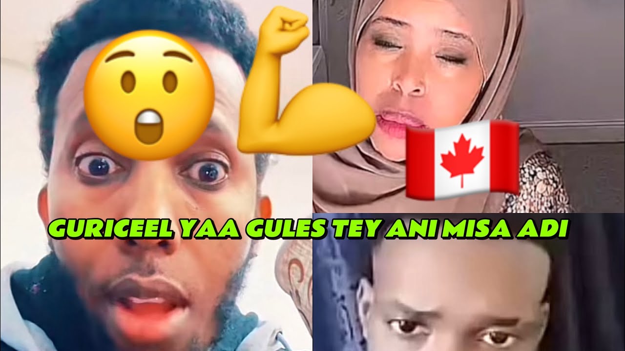 HANNA PARANTA OO DHAHDEY GURICEEL WAN KA GULES TEY CANADIAN BOY WU BIXIRABAA FARXADIISA AYAA 🤭 ...