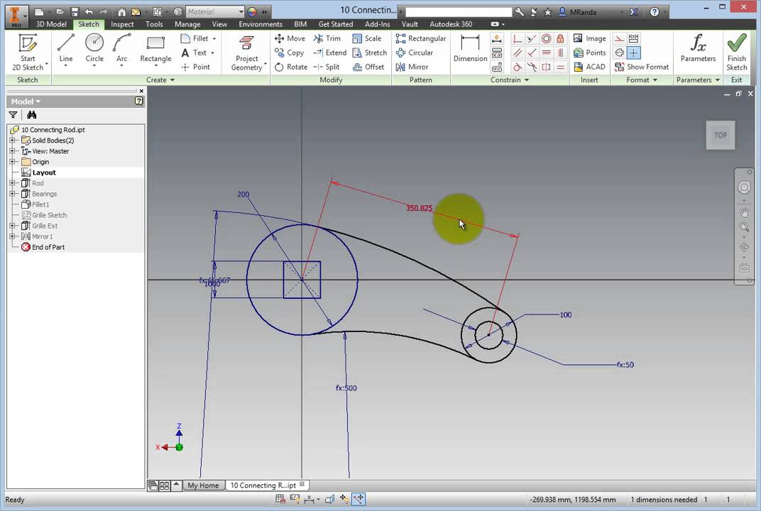 Altering or Repairing a Sketch - YouTube